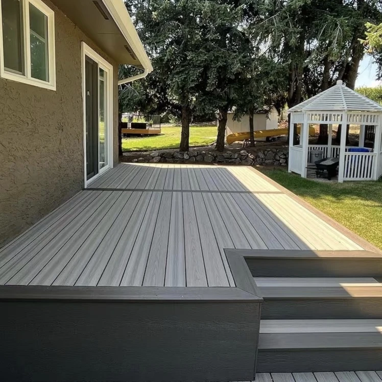 Factory Sale Natural Oak 20mm Hard Wood Decking Board Outdoor Garden ...