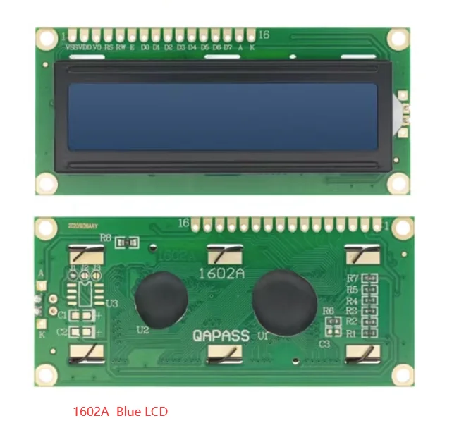 factory offer LCD Display Blue Green/Yellow 0802A 1602A 2004A 12864B ...