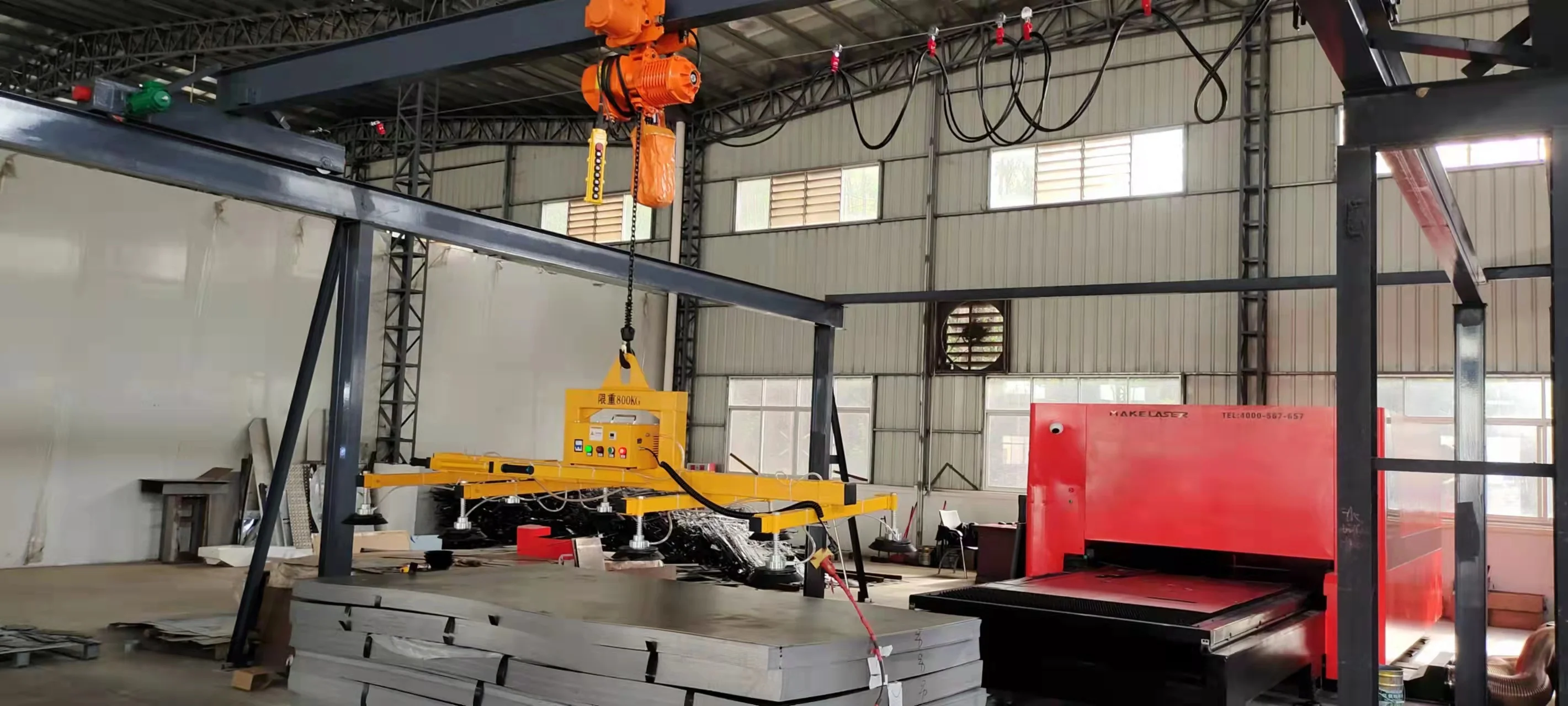 Automatic Plate for Sheets Paint Metal Lifters Vacuum Lifter for Sheet ...