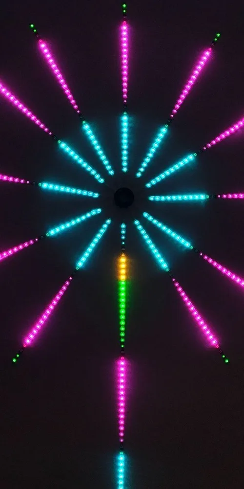 5v 5050 Usb Rgbic Dream Color Christmas Home Decor Music Mode Bt App ...