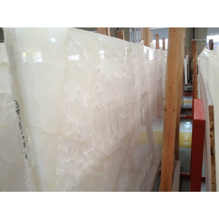 Newstar Stone Premier White Onyx Marble Slabs Pure Natural Stone Slab ...