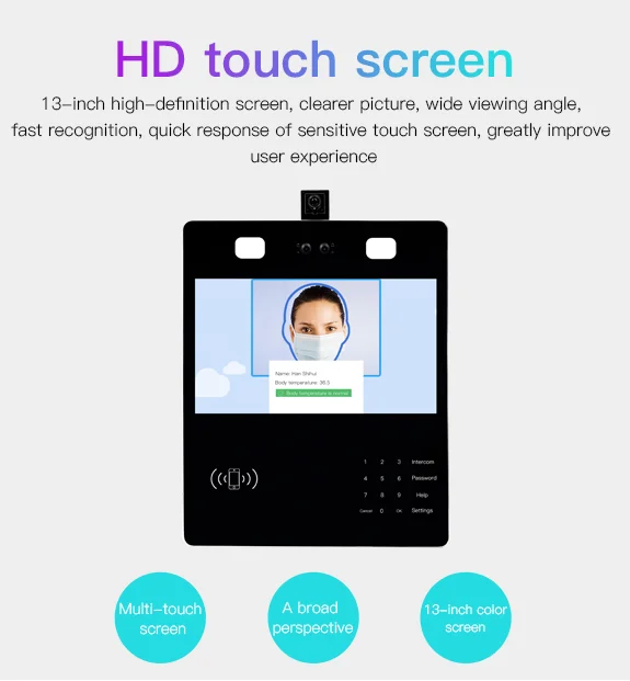 13.3 Inch Biometric Multi Apartment Door Entry System 4g Gsm Video Intercom - Buy Face ...