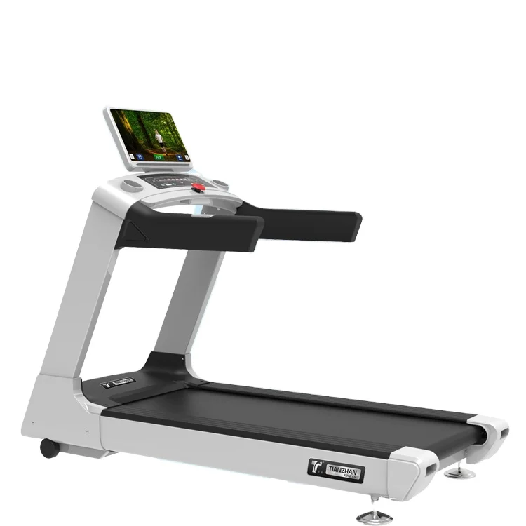 Mechanical Driving Electric Treadmill Steel Running Machine with LCD ...
