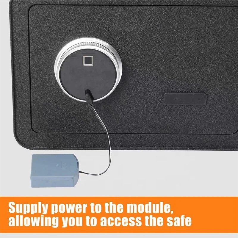 4 Aa Battery Holder With Wires 2.5mm External Battery Pack For Safe Box ...