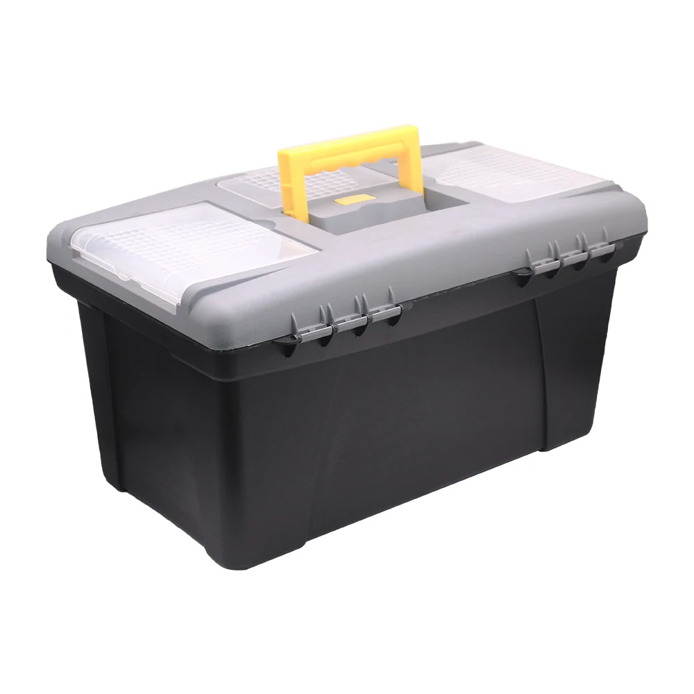 20 Inch Factory Price Household Removable Tray Tool Box Plastic With ...
