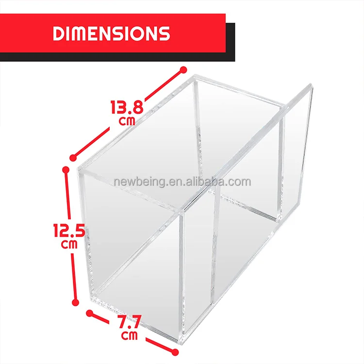 Custom Acrylic Display Pokemon Case With Sliding Lid Anti-uv Acrylic ...