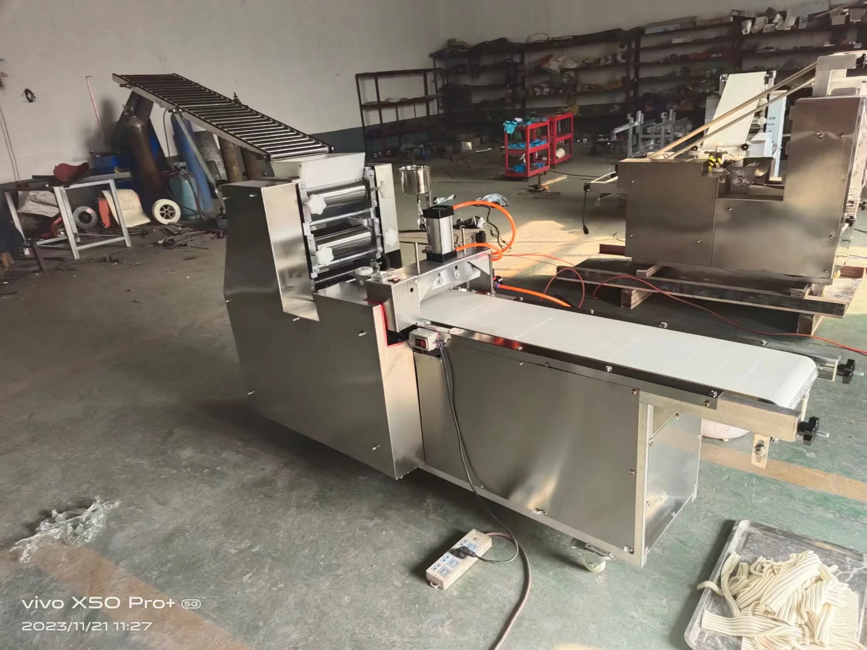 2024 Fully Automatic Bakery Bread Press Pizza Ball Cutter