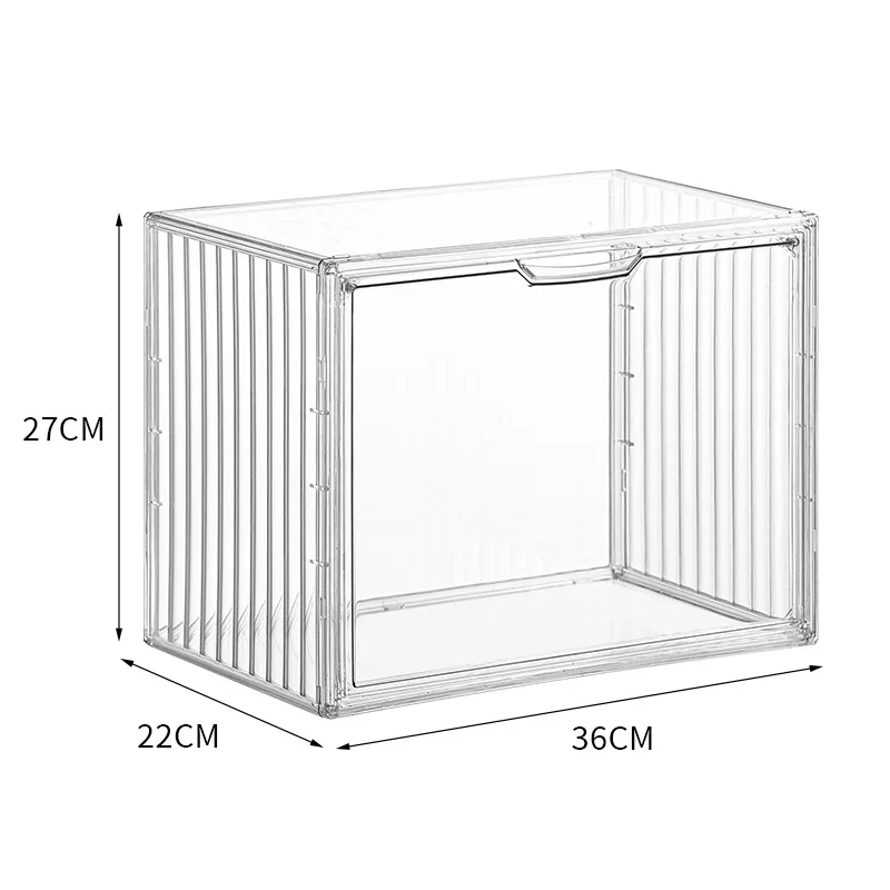 Clear Plastic Stackable Magnetic Luxury Handbag Storage Boxes Handbag ...