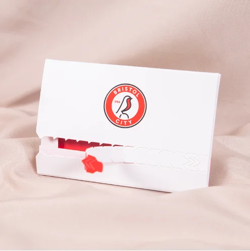 White Printed Custom Western Invitation Card Membership Card Box Easy ...