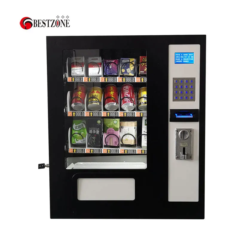 Mini Tabletop Lashes Snack and Drink Customized Vending Machine ...
