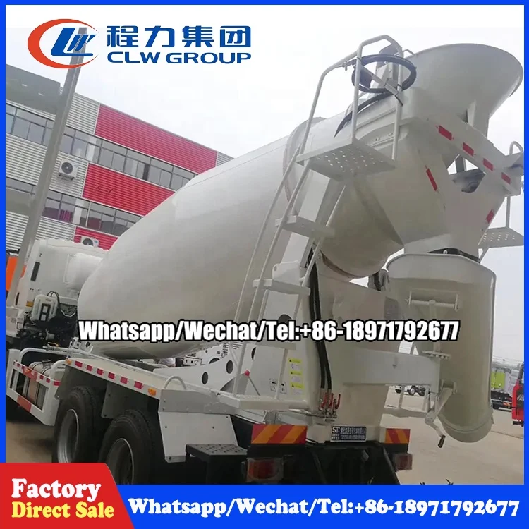 Customized Isuzu Giga 6x4 Concrete Mixer Truck - High Efficiency