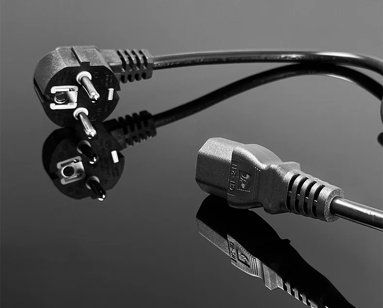 Eu Cee7/7 Plug To Iec C13 6 Foot Power Cord With Vde Enec Approvals ...