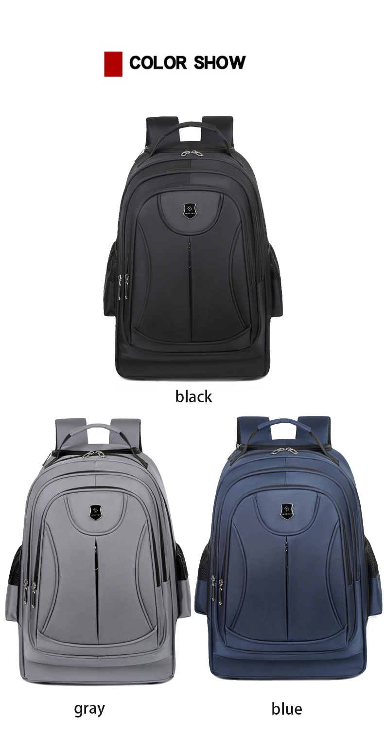 Custom Logo Rolling Trolley Laptop Backpacks Waterproof Business ...