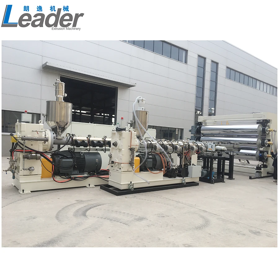 Abs Sheet Plastic Extruder Machine Abs Pc Pmma Acrylic Sheet Making ...