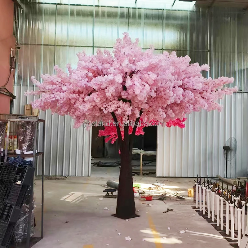 Event Decor Direct Tall Faux Sakura Flower Handmade Tree