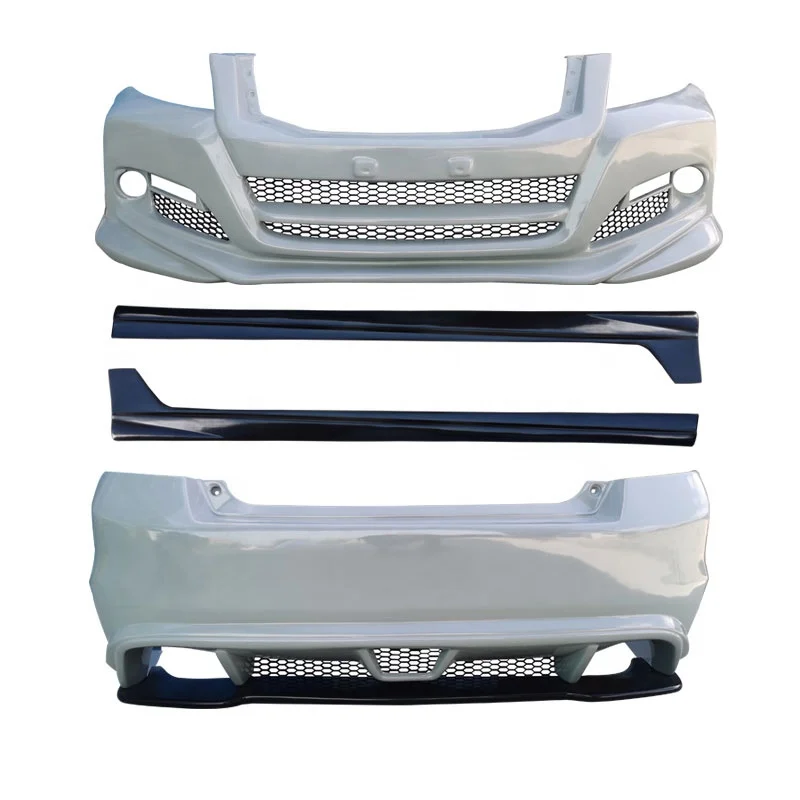 Car Accessories Front Bumper Rear Bumper Side Skirts Face Kit For Honda ...