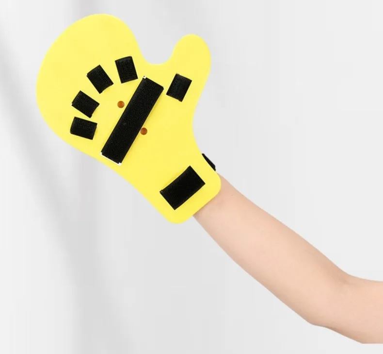 Hand Wrist Orthosis Finger Splint With Strap Blue Finger Splint Board ...