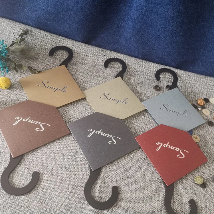 Low MOQ Custom Textile Fabric Swatches Sample Cardboard Printing Art ...