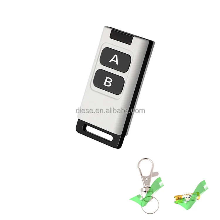 Universal Learning Code Remote Control - 433 Mhz RF Wireless