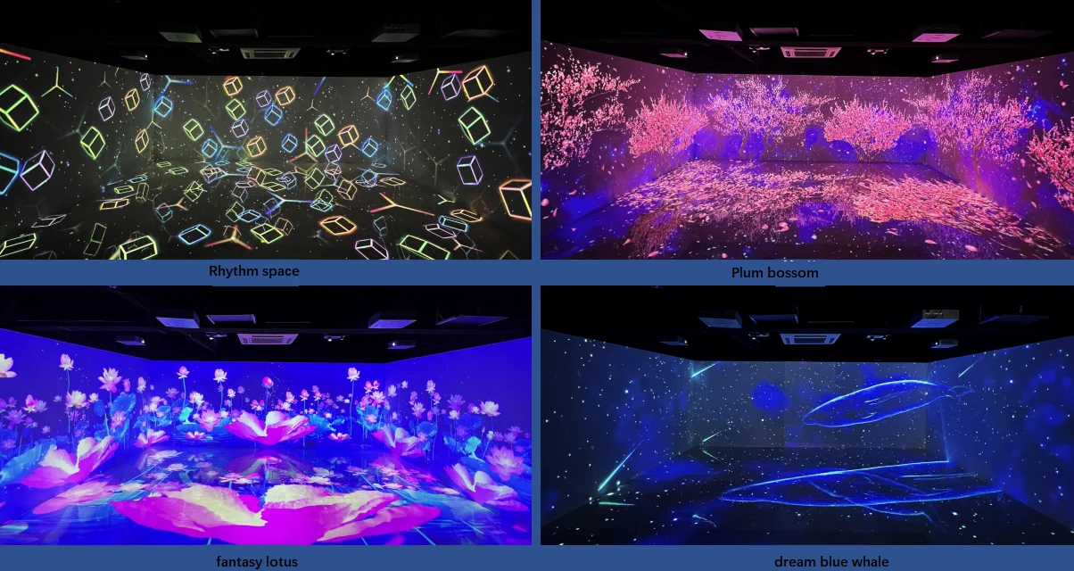 Laser Immersive Space 3d Holographic Display Projector Interact ...