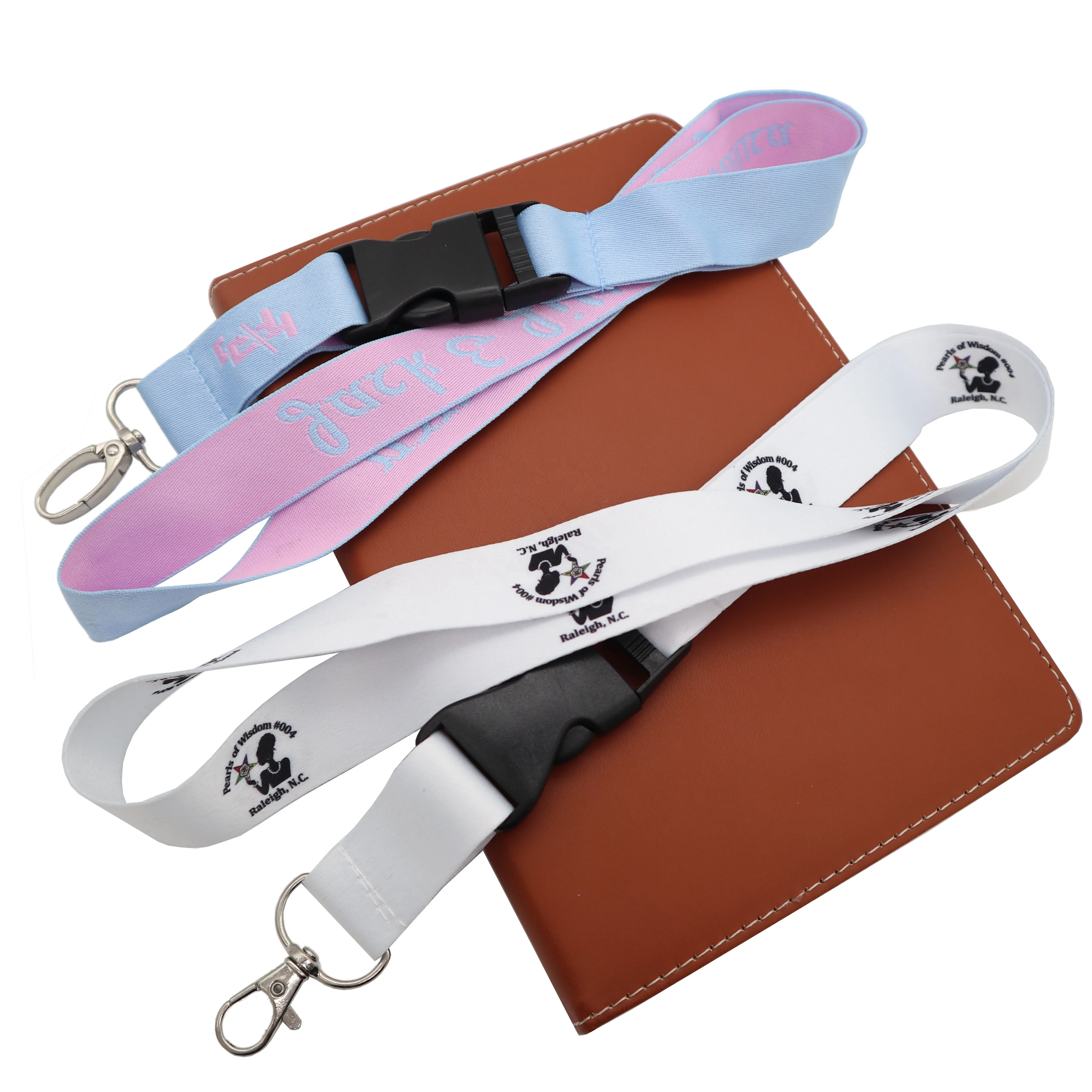 New Design Sorority Fraternity Id Card Holder with PVC Crest Lanyard