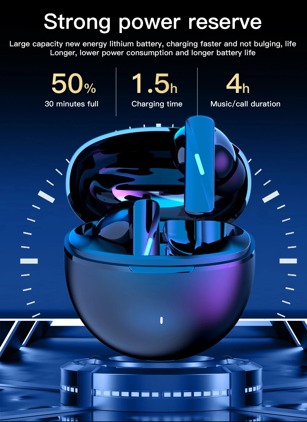 NEEXXT 2024 MT90 PLUS ANC ENC In-Ear Headphone Active Enc Reduction ...