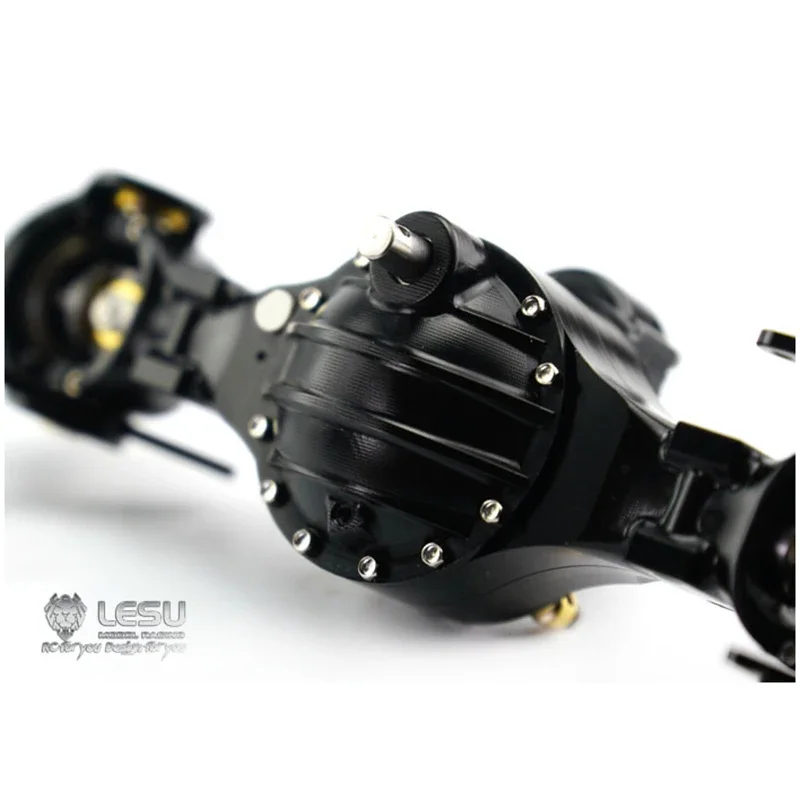 Lesu Metal Axles Differential Lock For Rc Tractor Truck 1/14 Remote ...