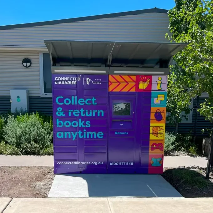 Outdoor Smart Locker Steel Smart Cabinet Anti-rust Self Serve Durable ...