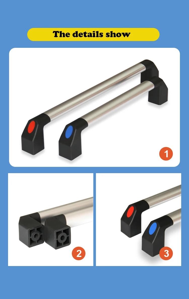 Oval Aluminum Alloy Handles - Durable & Stylish Solutions