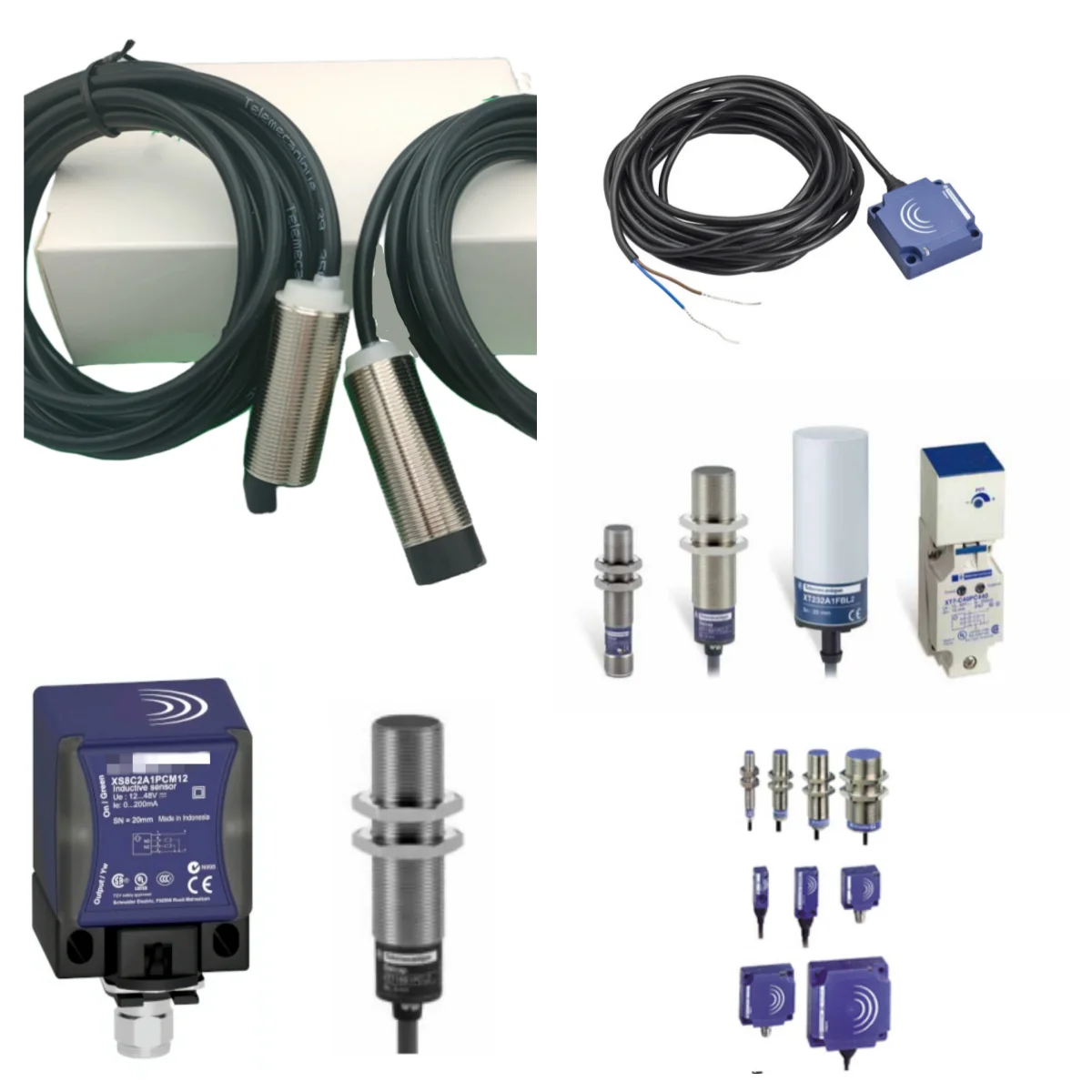 Xs612b1pal10 Sensor Proximity Switch Wire Automation Connection Cable ...