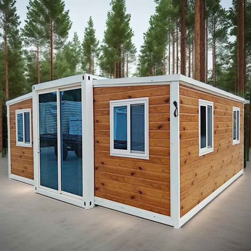 Foldable Modular 40ft Prefabricated Container House Expandable Design ...