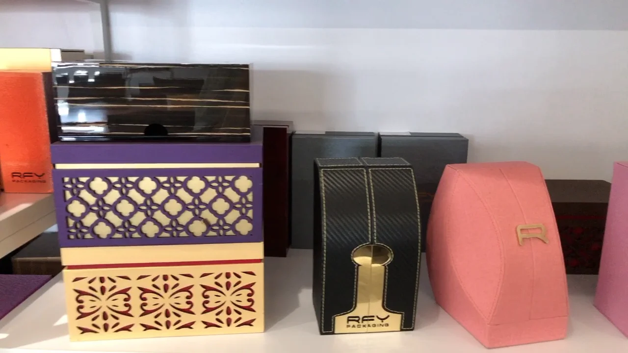 Custom Pu Leather Packaging Box For Perfume Box - Buy Leather Box ...
