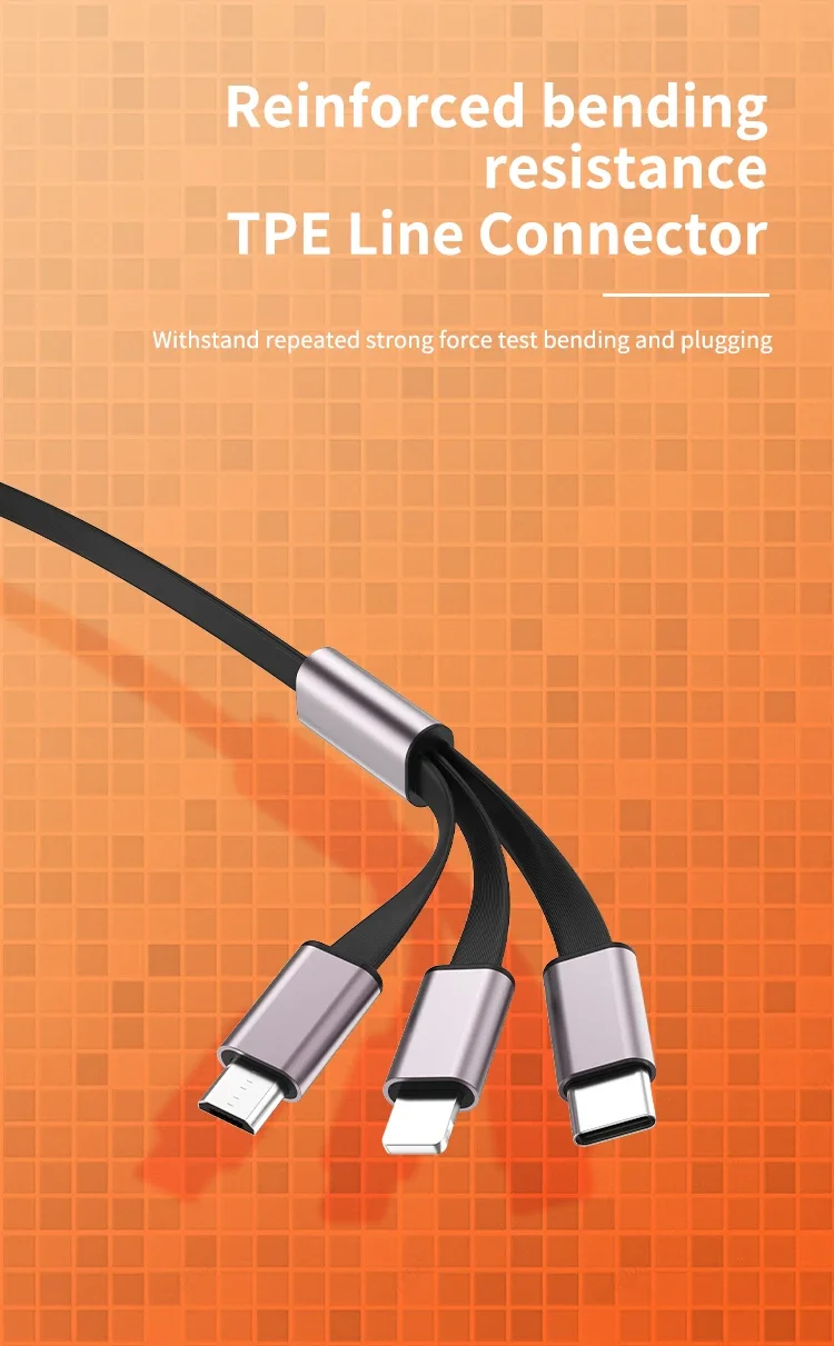 Usb To 8pin Fast Charging Wire Line Mobile Phone Cables Accessories 3 ...