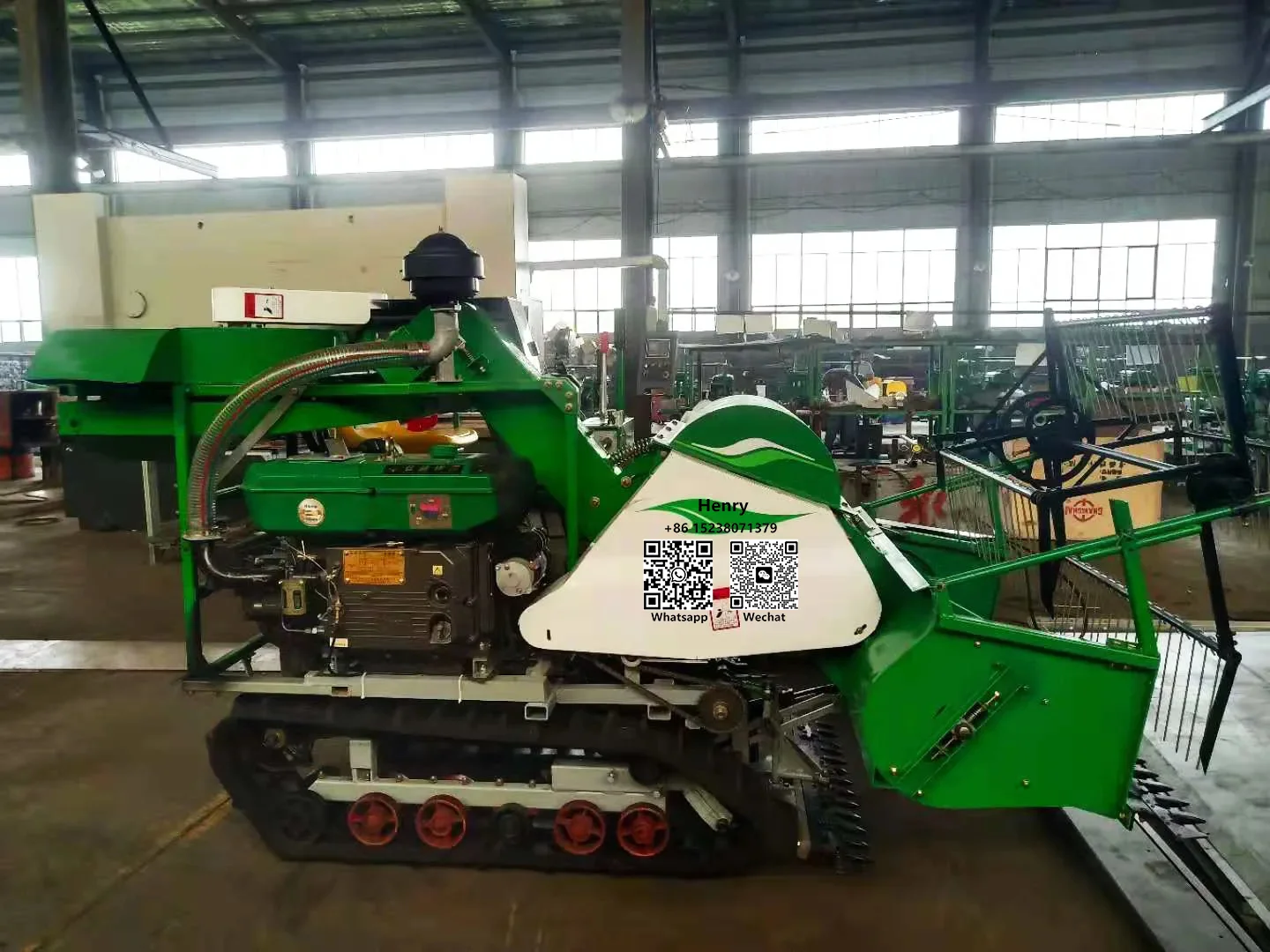 Wheat Rice Combine Harvesters - Efficient Grain Collection
