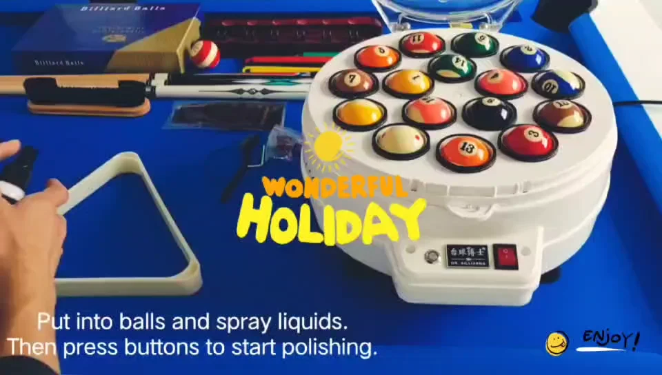 Hot Selling Electronic Automatic Pool Billiard 16 Pcs Balls Cleaner ...