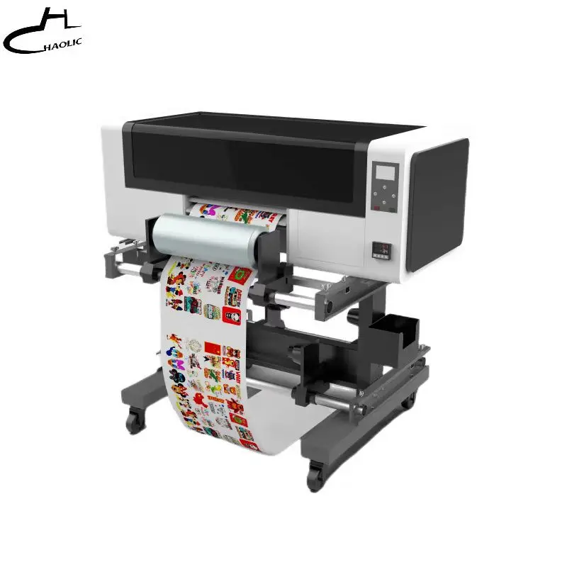 Haolic Uv Dtf Printer Roll Large Format Uv Printer Crystal Stickers ...
