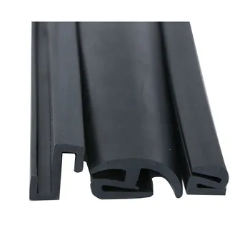S Profile Extrusion Rubber Seal Epdm Glazing Strips Soft Rubber Window ...