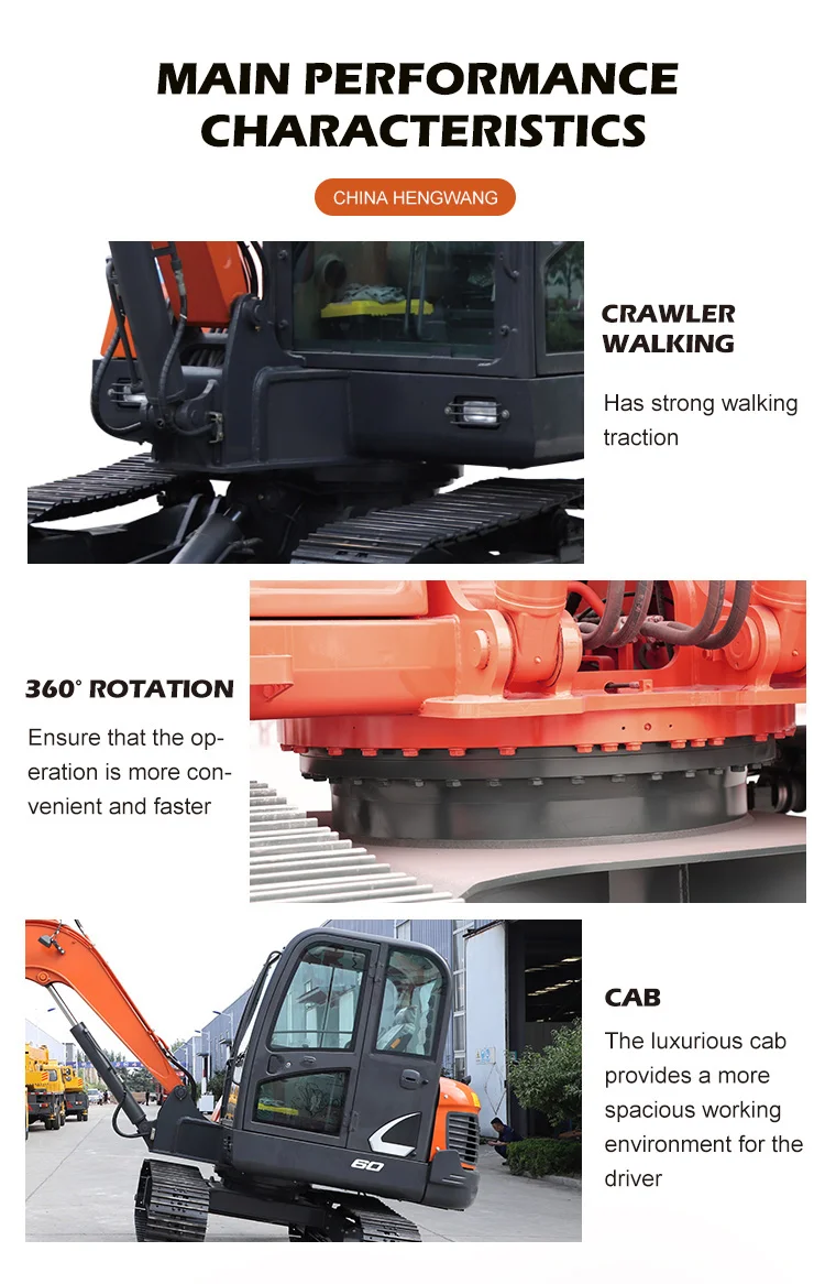 Earthmoving Machinery - High Efficiency Mini Excavators