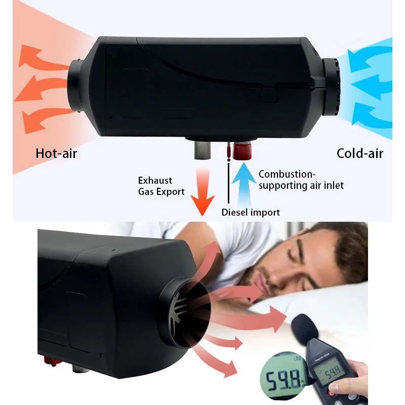 Webasto Diesel 2KW 5KW Heater 12V 24V Truck Cab Parking