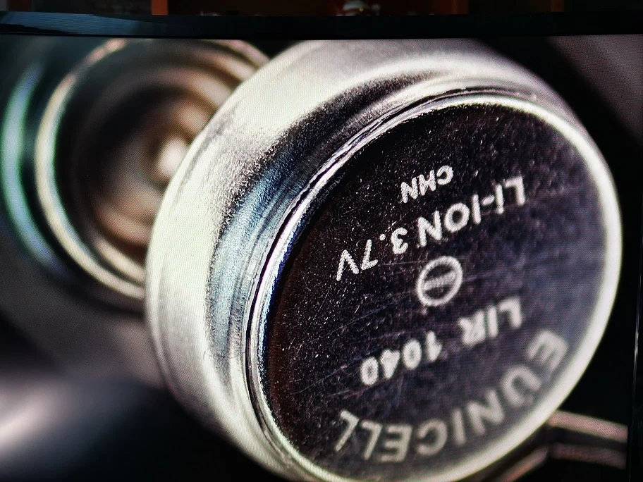 LIR1040 35mAh Lithium Ion Button Cell Battery for Bluetooth Devices ...