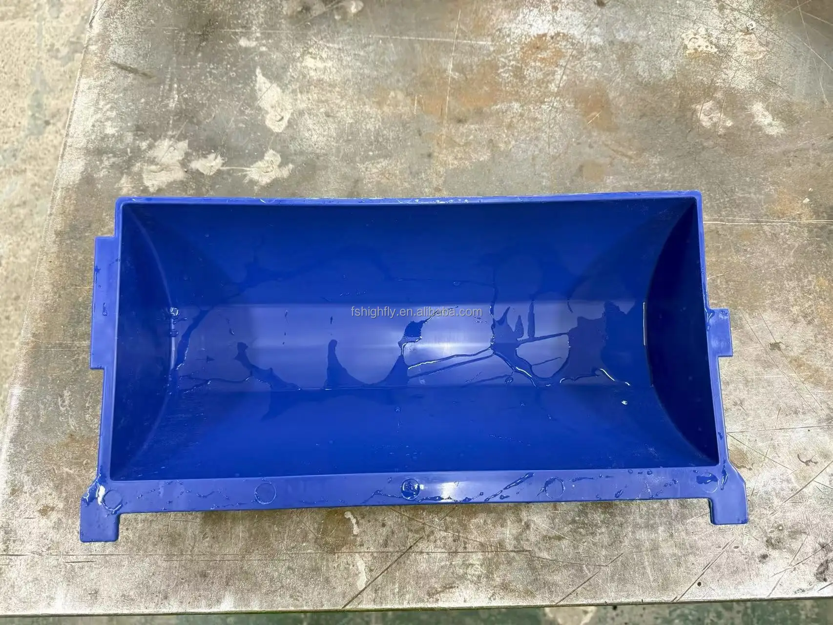 White Z Type 3.6L Plastic PP Conveyor Buckets Elevator Bucket with 50kg ...