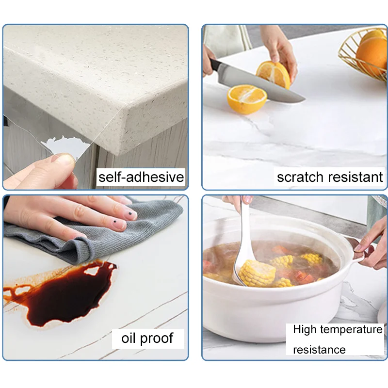 Clear Peel And Stick Wallpaper Self-adhesive Wallpaper Wall Protector ...