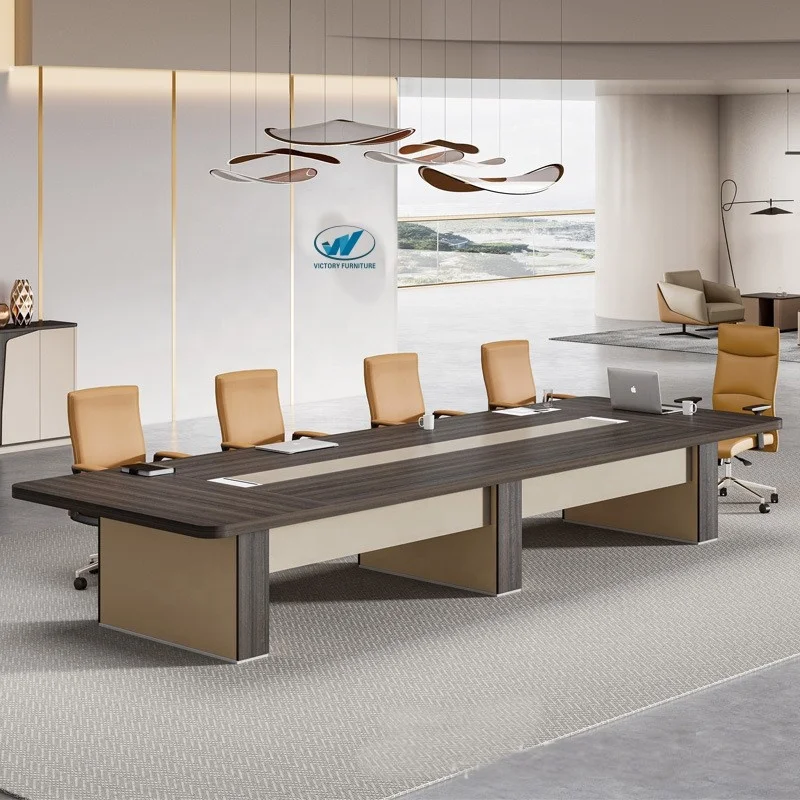 Stylish Luxury Conference Room Conference Table Mdf Modern Office ...