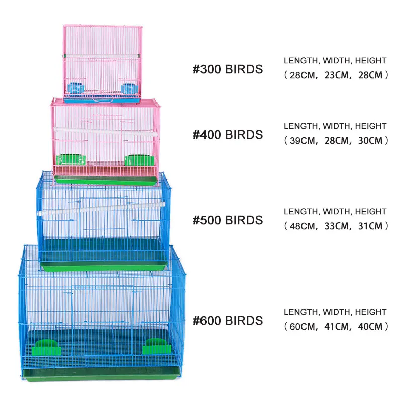 Wholesale Multiple Bird Feeders Steel Wire Mesh Pet Cages For Parrot ...