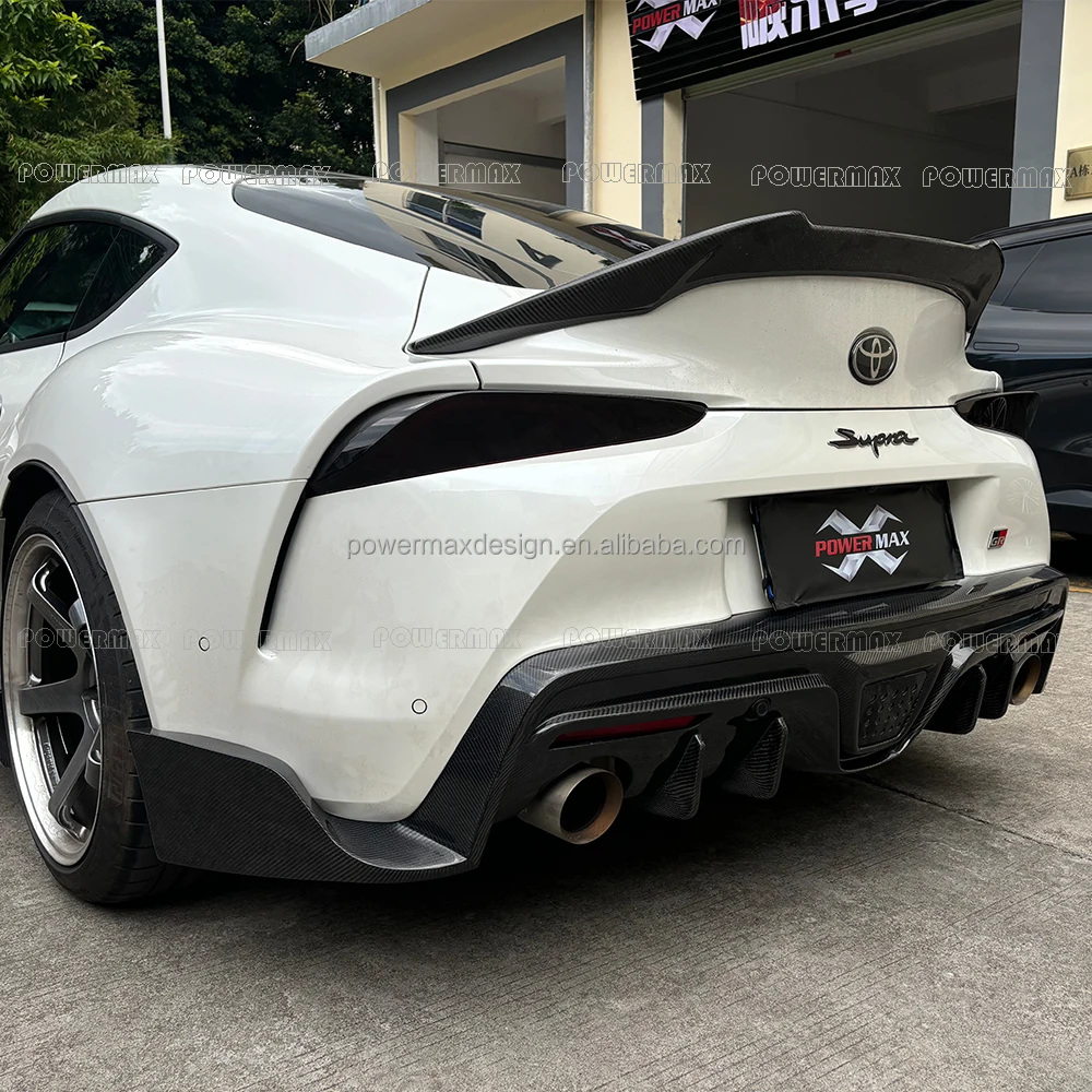 MB Style Carbon Fiber Rear Diffuser for Toyota GR Supra