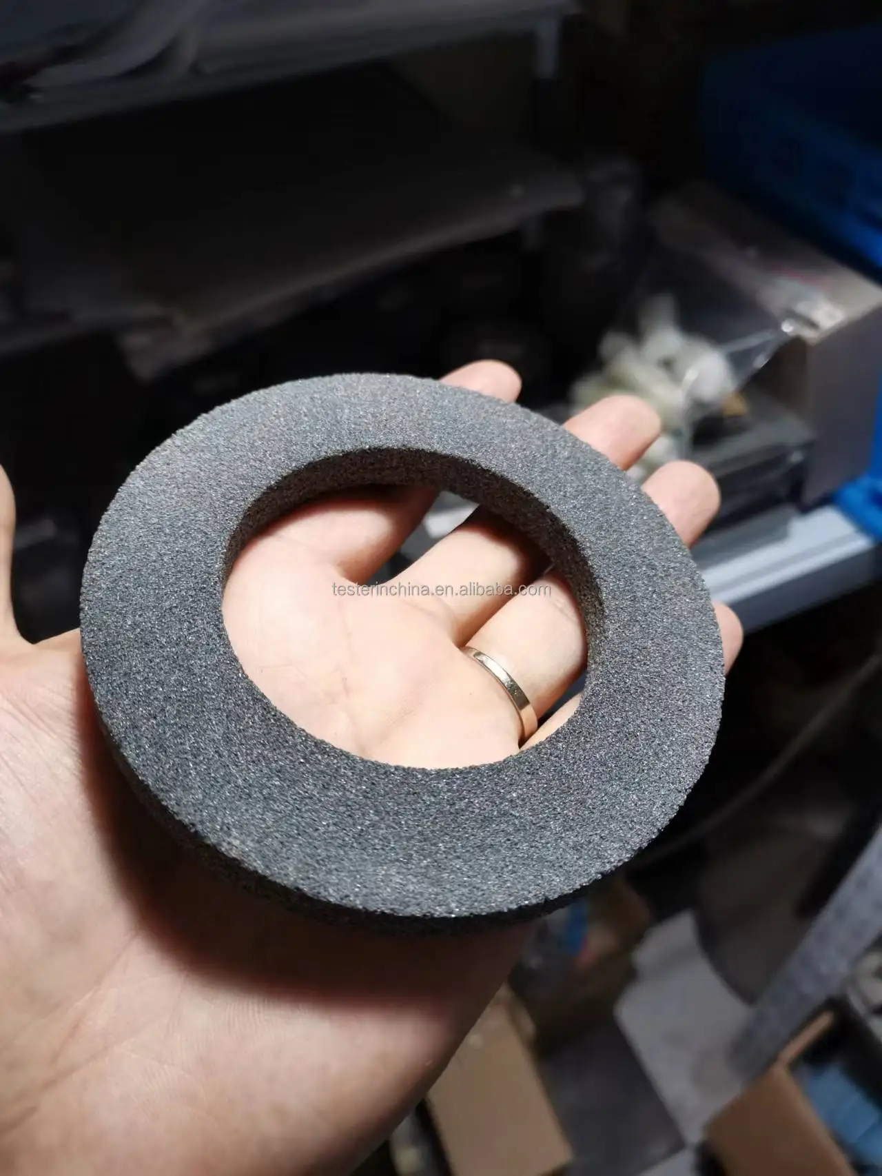 2 Inch Porous Stone Piedra Disc Triaxial Test Parts Soil Testing ...