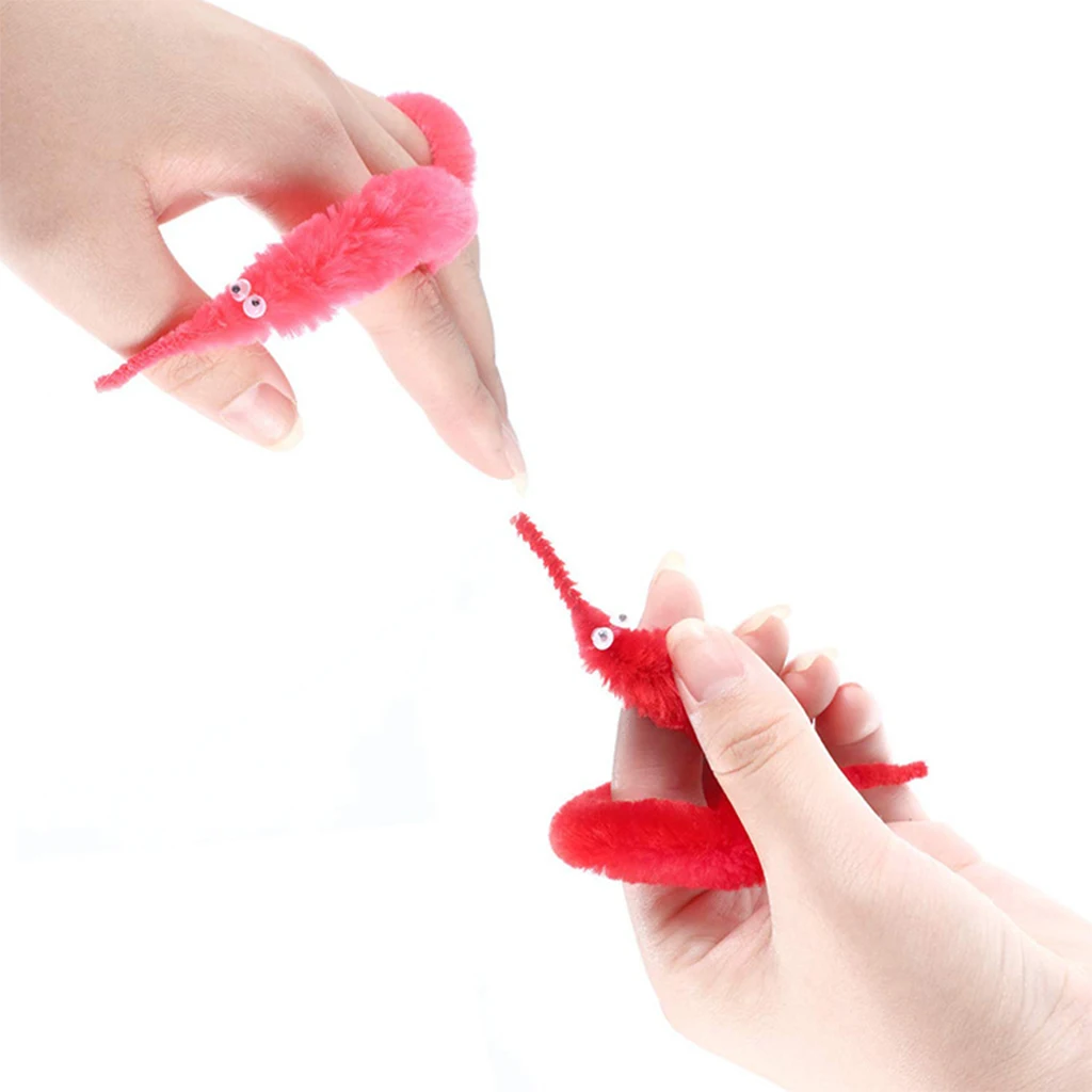 Twisted Worm Squishy Fidget Toy - Plush Magic Activity Toy, Oem Available