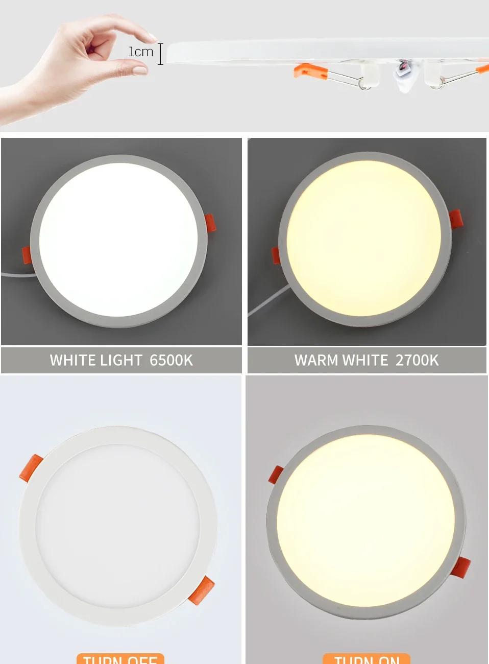 Slim Recessed Mounted Ceiling Downlight Led Panel Light - Buy Led Panel Light,Panel Light,Led ...