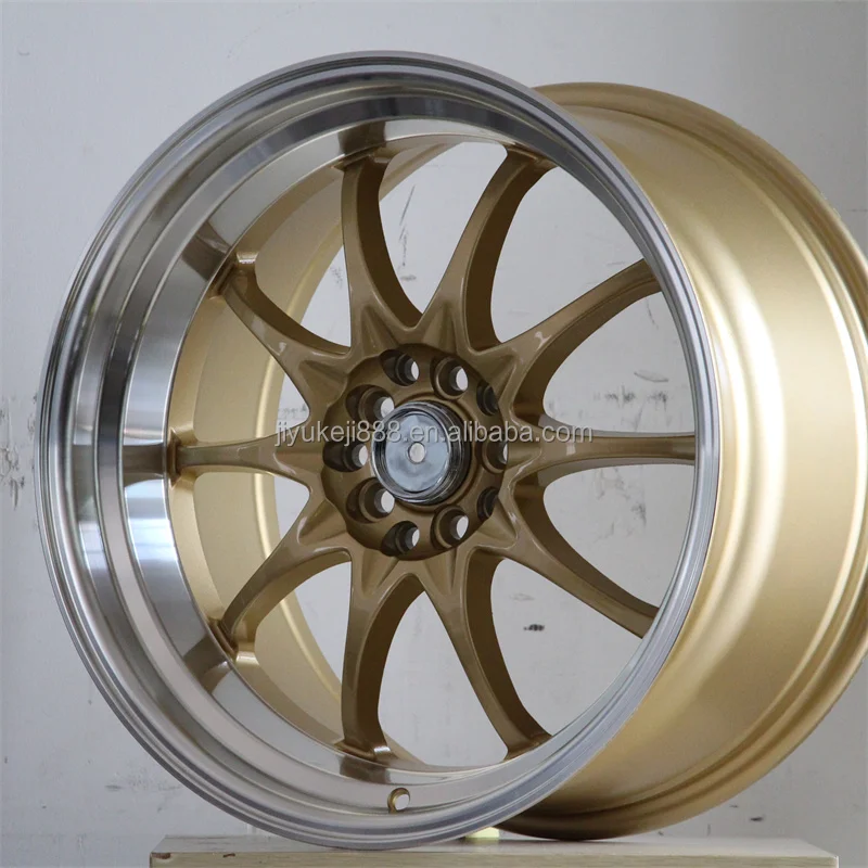 Jy 2024 New Design Modified Colored Mahined Wheels 14/15/16/17/18inch ...