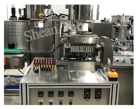 Semi Automatic Lipstick Filling Machine - Efficient & Durable